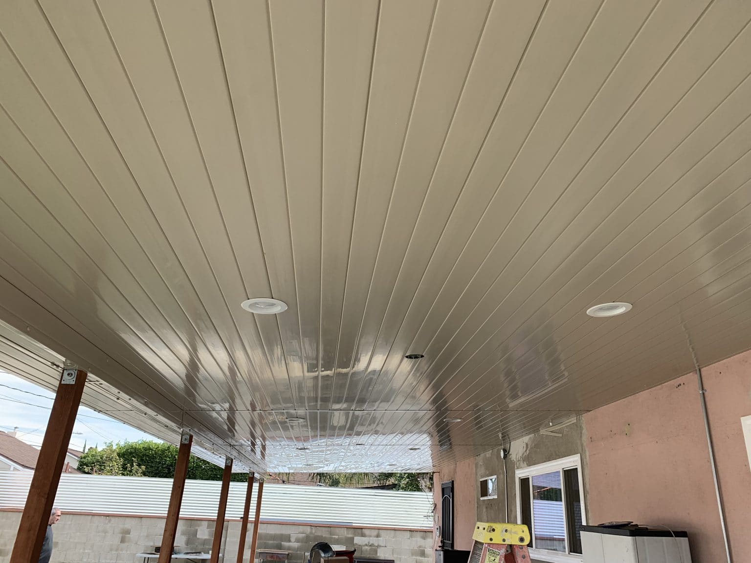 Solid Roof Vinyl Patio Cover - Vinyl Fence 4 Less